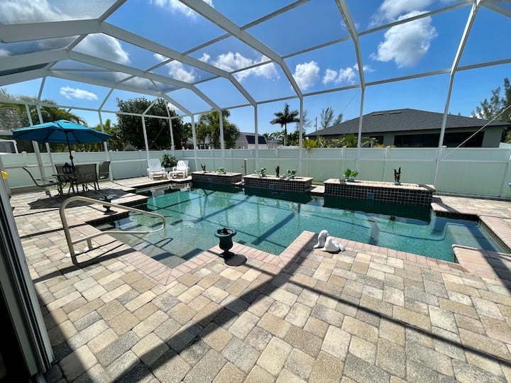 Agualinda Villa | Private Oasis W/heated Salt Pool - Cape Coral, FL