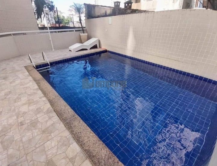 Apto 1 Dorm C/ Piscina E Wi-fi. Próx A Praia - Praia Grande
