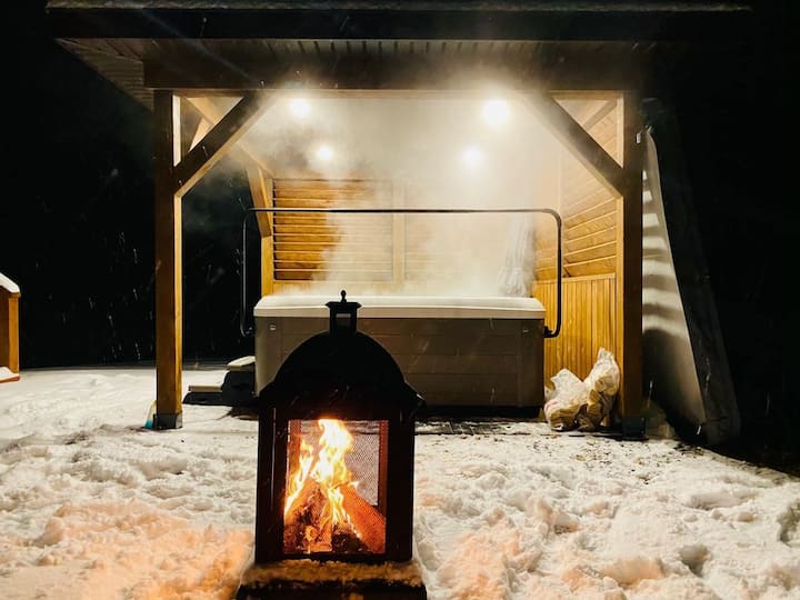 Chalet Mont Blanc Spa&golf& Ski&nature Citq 297392 - Mont-Tremblant