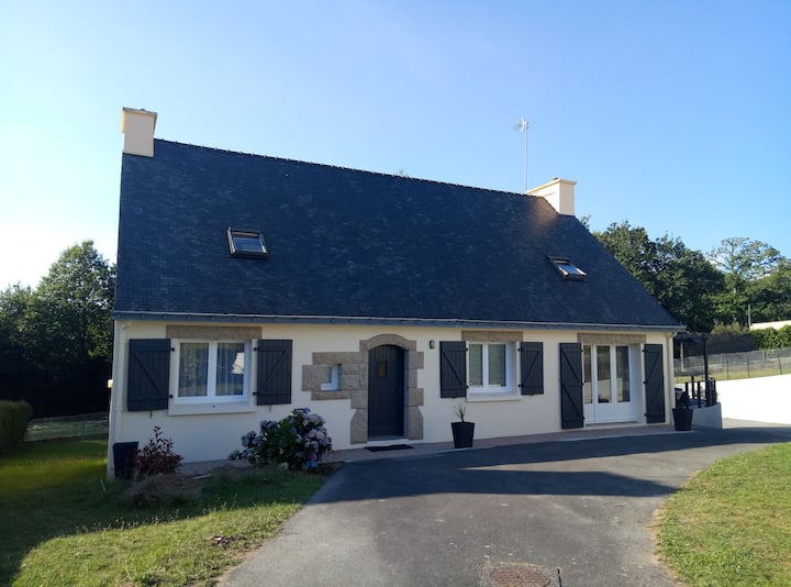 Maison De Plain-pied, Plages Et Port à 300 M. - Brittany