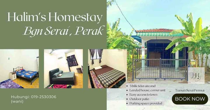 Halim's Homestay Bagan Serai - Kuala Kurau