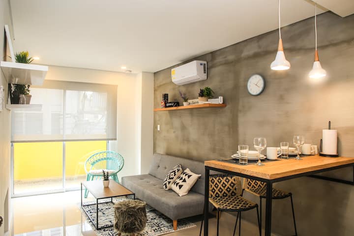 Loft Remodelado En El Centro Historico - Santa Marta