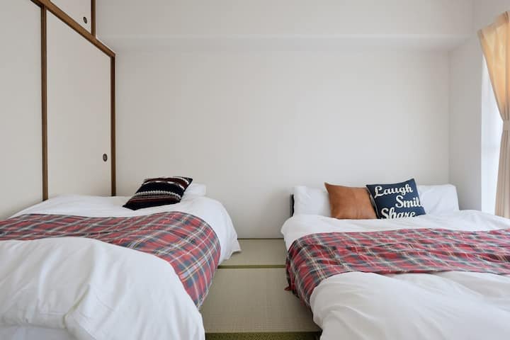 7ppl/502/8 Mins To Shinosaka Sta/pocket Wifi/a2002 - Umeda