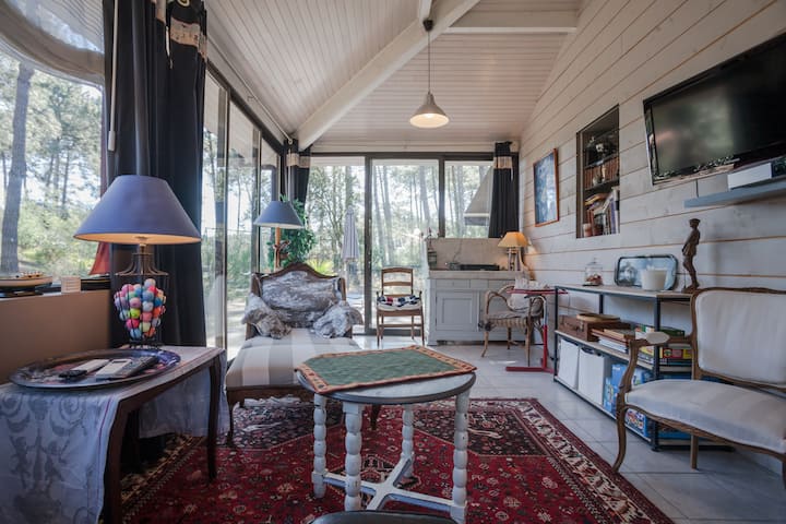 Green Park,  Maison  Jardin, Terrasses, Piscine . - Moliets-et-Maa