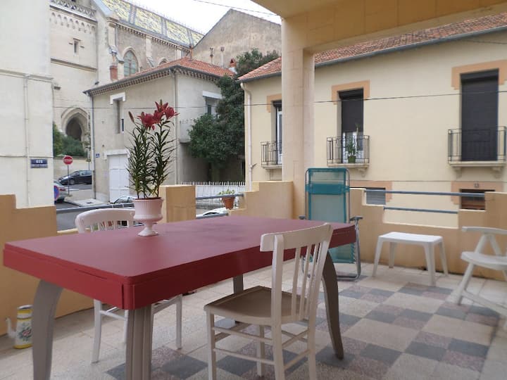 Bel Appart 115 M2 Centre Ville Avec Terrasse - Béziers