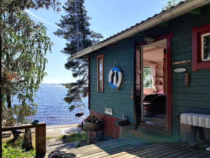Saunamökki Näsijärven Rannalla - Finlande