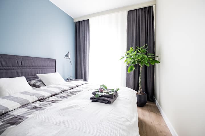 Classy Apartment In Warsaw - Free Wi-fi / Parking - Warszawa