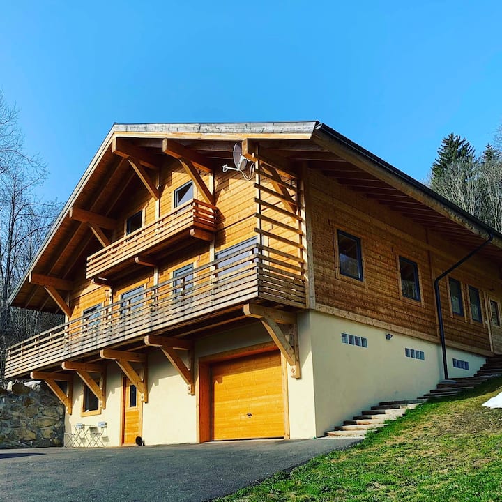 Chalet à Saint-gervais. En Face Du Mont-blanc - Sallanches