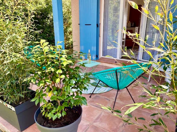 Villa T3 Cosy Rénovée - Jardin Et Piscine 4 éToile - Argelès-sur-Mer