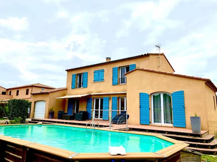 Villa 5 Ch Avec Piscine Terrain 920 M2 4 Km Plages - Perpignan