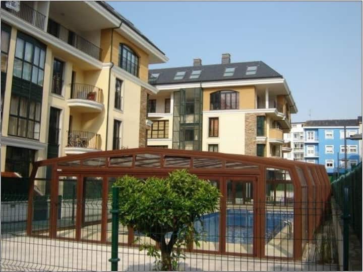 Duplex En Playa A Rapadoira - Burela