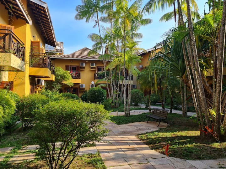 Flat Ilhaflat - Piscina Climatizada - Ar Cond. 4 - Ilhabela