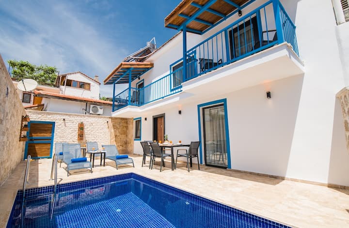 Villa Gul, 2 Bedroom, Kalkan, Private Pool + Sauna - 卡爾坎