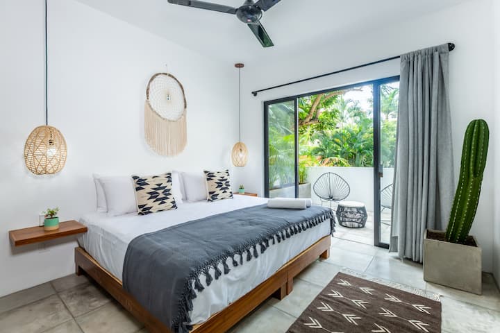 Terrace⋆location⋆king Bed ♥ New Boho Studio Suite - Sayulita
