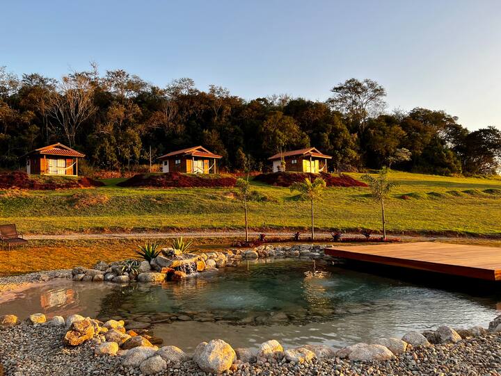 Refúgio- Charmoso Chalé Com Hidromassagem - Ibiúna