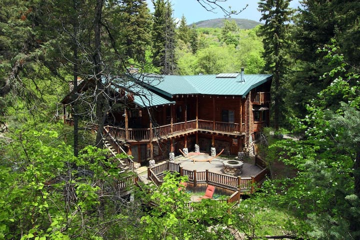 Log Cabin On The Stream • Sundance, Utah - Cabins for Rent in Sundance ...
