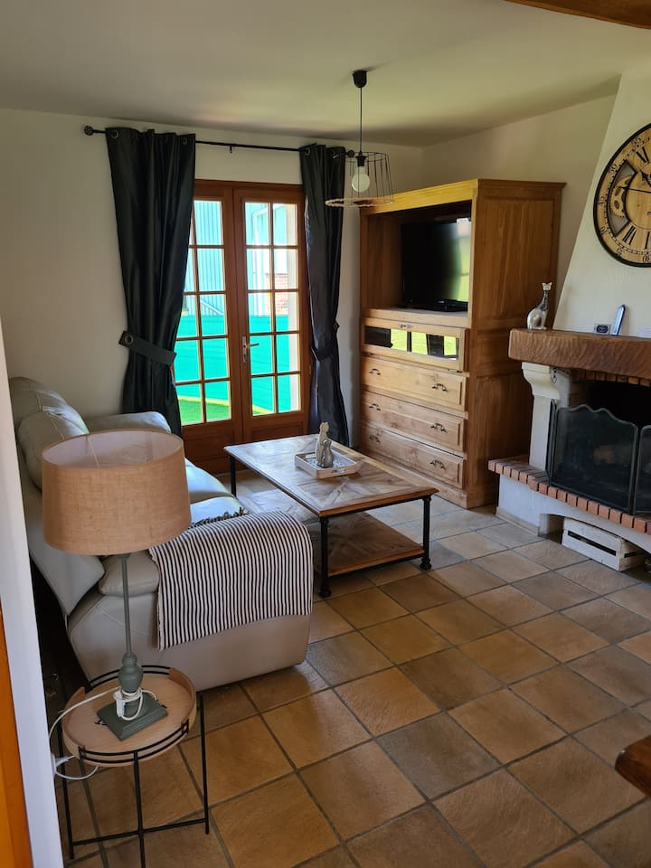 Gîte De La Mine D'or - Maison Chaleureuse & Jardin - Somme