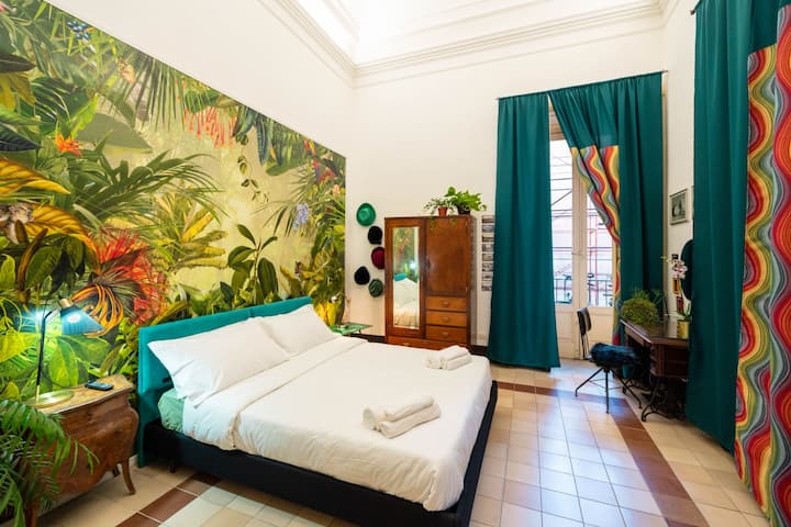 Casa Made' Catania Centro Storico Camera Jungla - Catane