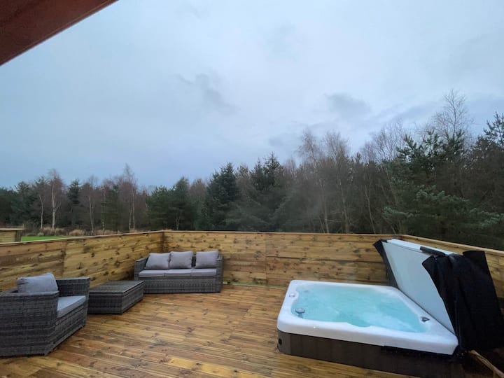 Draco Lodge, Northumberland With Private Hot Tub - Northumberland