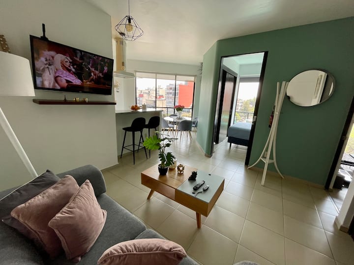 Nice Apartment With Excellent Location Del Valle. - Cidade do México