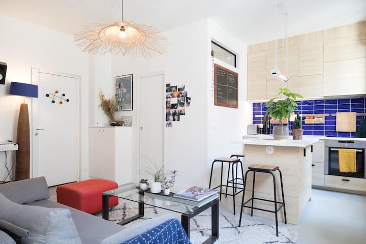 Magnifique 2 Pièces Design Et Fonctionnel Pour 4px - Paris