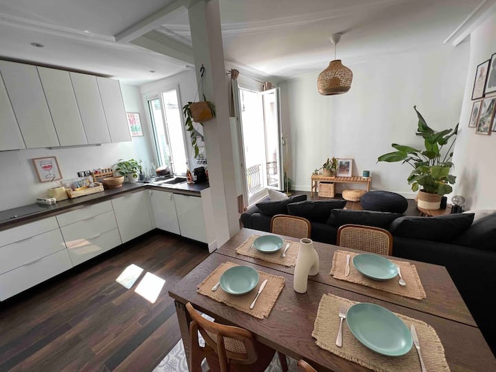Charmant Appartement Cosy & Lumineux / 2 Chambres - Paris