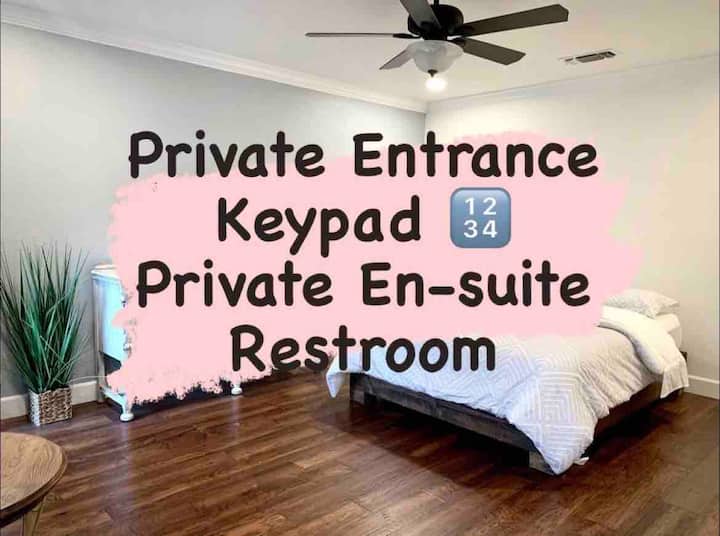 Sequoia Suite - Private Entrance - Fresno, CA
