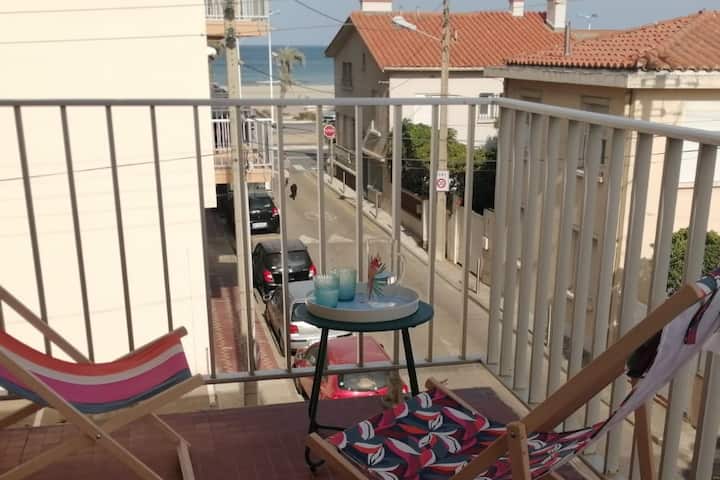 T 2, Climatisé, 50 M De La Plage, Parking Fermé - Canet-en-Roussillon