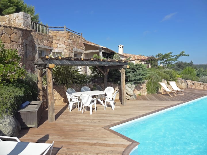 Maison D'architecte Avec Piscine Et Vue Sur Mer - Bonifacio