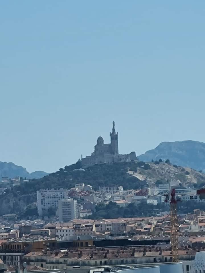 Bel Appartement, Grande Terrasse, Vue Incroyable - Marsiglia