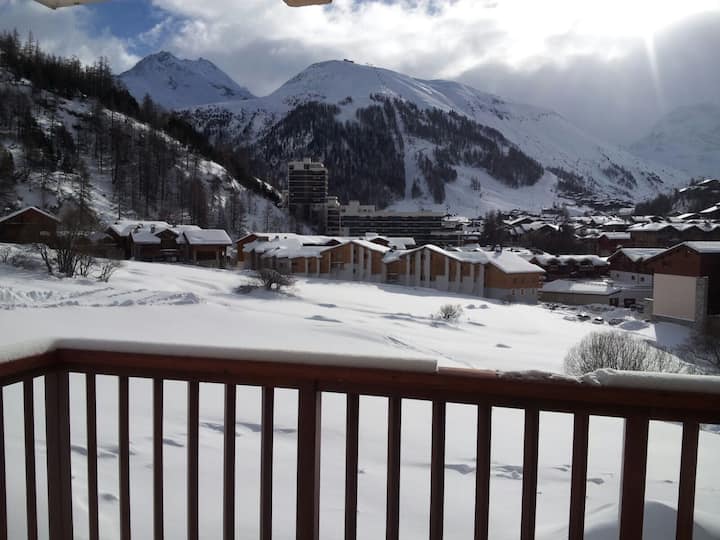 Appartement 3 Pièces 2chambres Terrasse & Vue - Val-d'Isère
