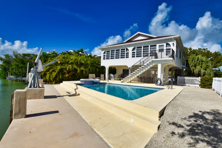 Fisherman's Catch - 3br Home With 60' Dock & Pool - Marathon, FL
