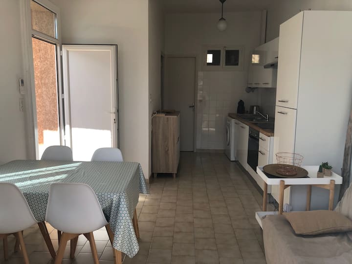 Appartement T3 Clim Proche Mer Et Centre Ville - Sauvian