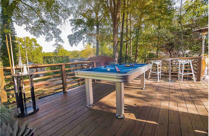 Dwtn Cary Dog Oasis W Pool Table Hot Tub - Apex