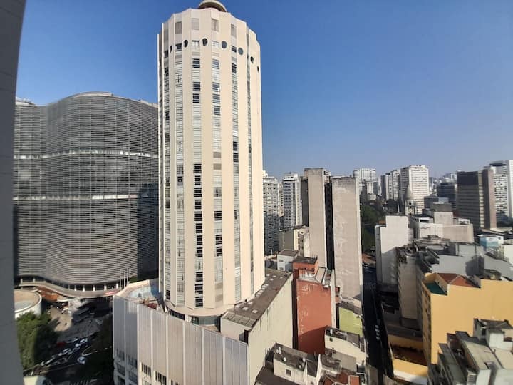 18-apto Com Vista Panorâmica No Think República. - São Paulo