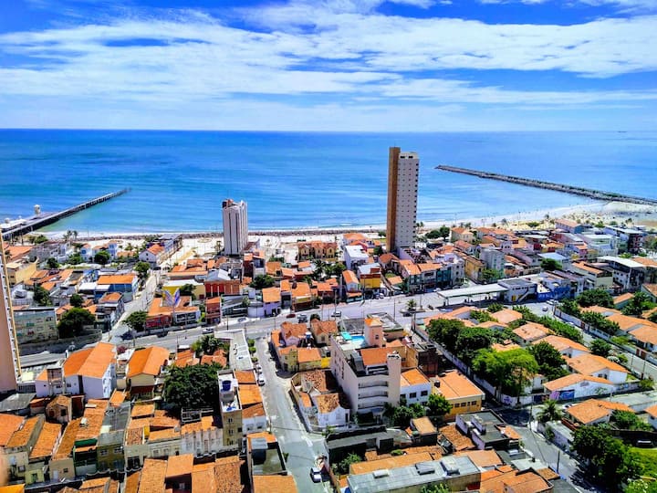 Moderno Apartamento Com Vista Da Praia De Iracema! - Fortaleza