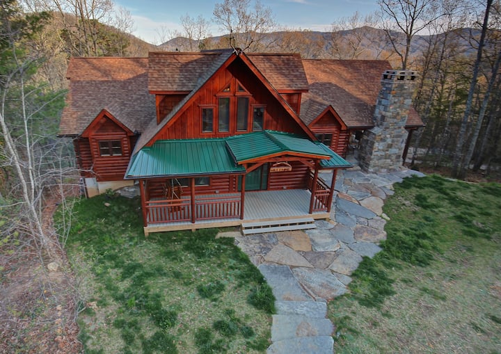 Luxury, Close To Asheville, Hot Tub, Fireplaces, P - Black Mountain, NC
