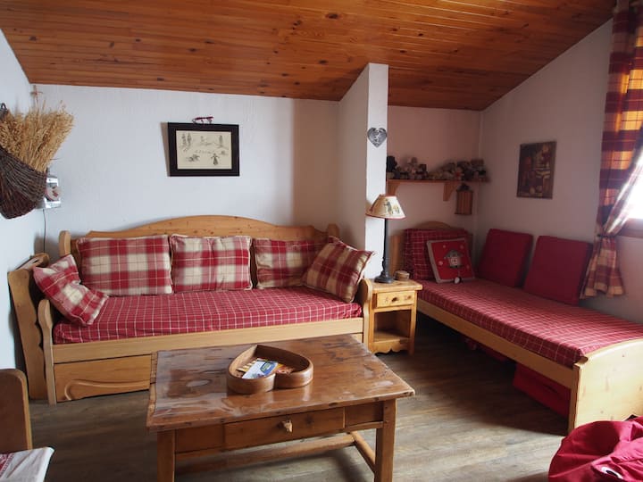 Bel Appartement Atypique à Valmorel - Saint-François-Longchamp