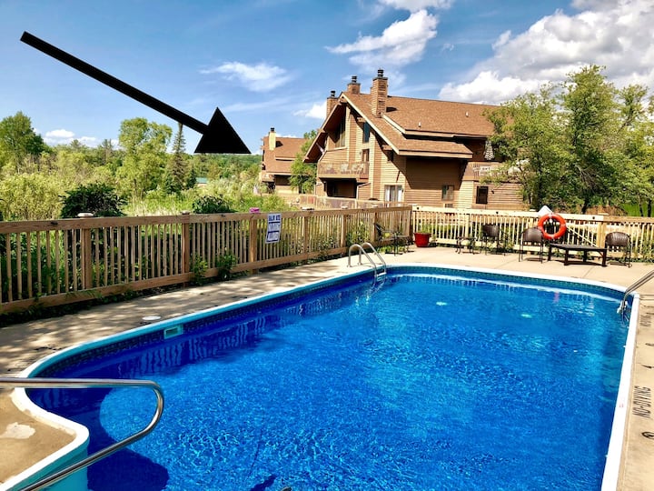 2 Bed 2 Bath Schuss Condo Slope View 1st  Fairway - Mancelona, MI