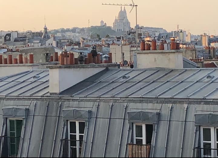 Bel Appartement Climatisé Avec Vues Sur Tout Paris - Paris