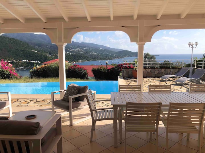 Villa Mer Des Caraibes Avec Piscine - Guadeloupe