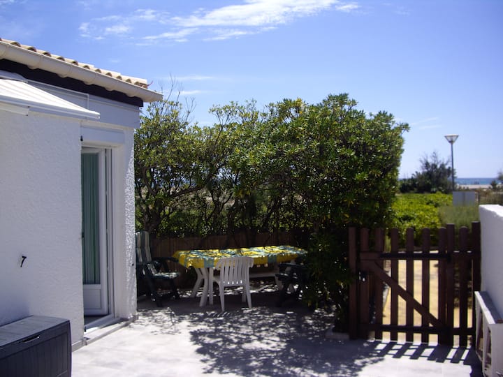 Villa Face à La Mer, Toute Rénovée, Plein Sud - Leucate