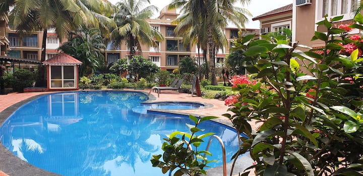 Candolim Velvet | 3bhk | Pool | Close To Beach - Goa