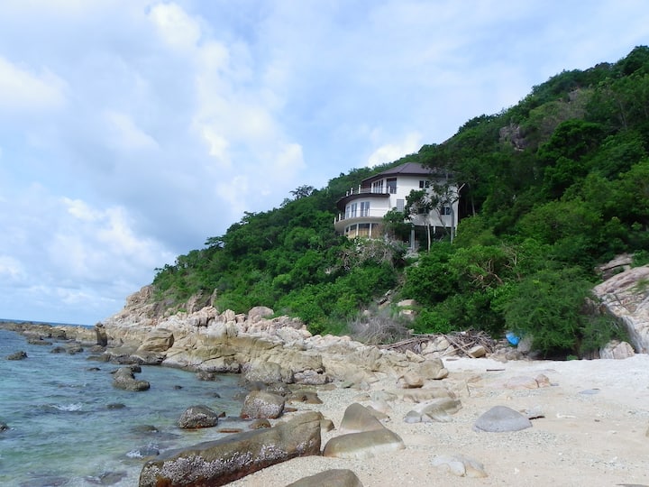 Koh Tao     Villa  "Les Pieds Dans L'eau". - Ko Tao