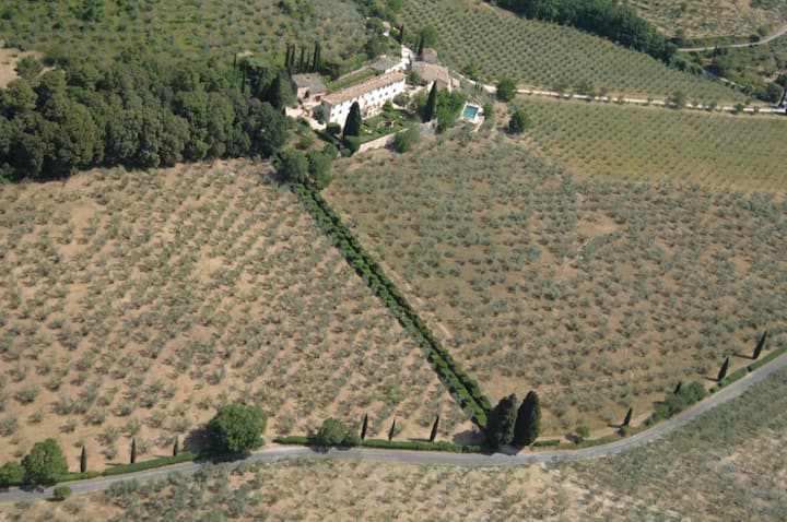 Open Space With Pool - Spoleto