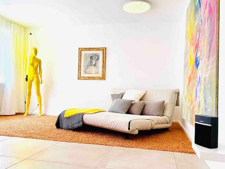 Luxury Queensize Baltic Boutique Apartment Balcony - Kiel