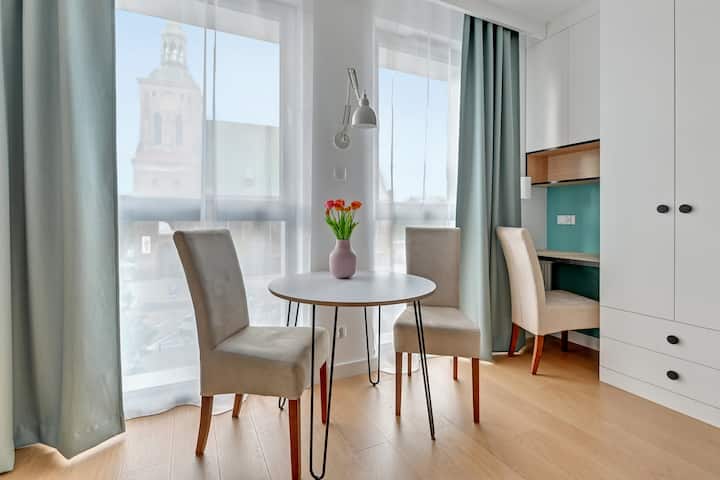 Modern Studio Apartament With Balcony For 4 People - Gdańsk