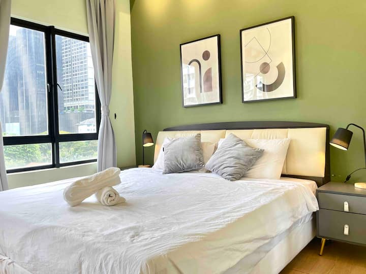 1br W Nice View@ Kl City | Netflix | 100mbps Wi-fi - 