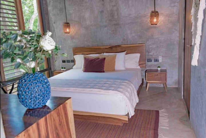 A2 Amazing Ap.  King Size Room W/kitchen - Tulum