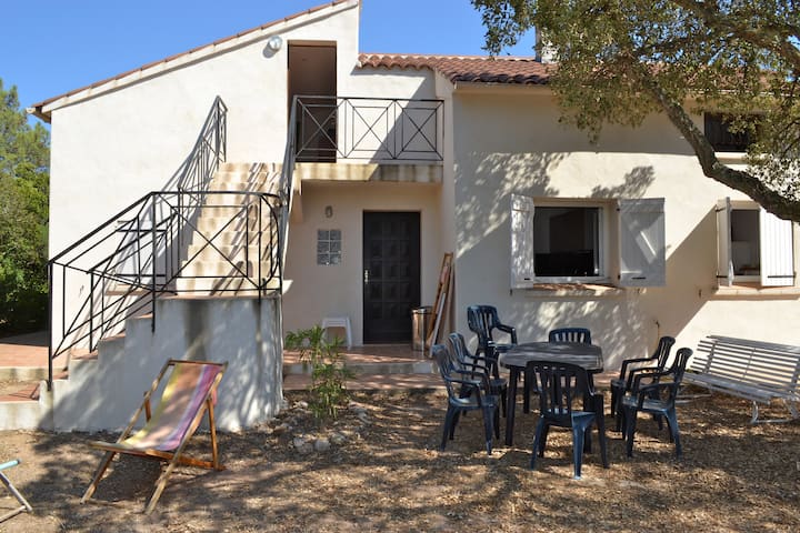 Villa Jumelée Bord De L'eau Tennis, Plage à 500 M - Figari